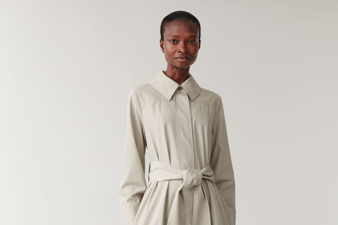 Robe midi en coton de COS