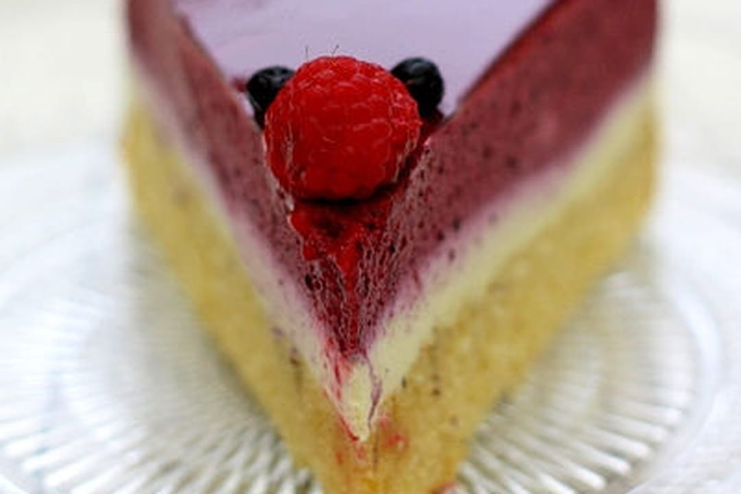 Bavarois aux fruits rouges et à la vanille bourbon