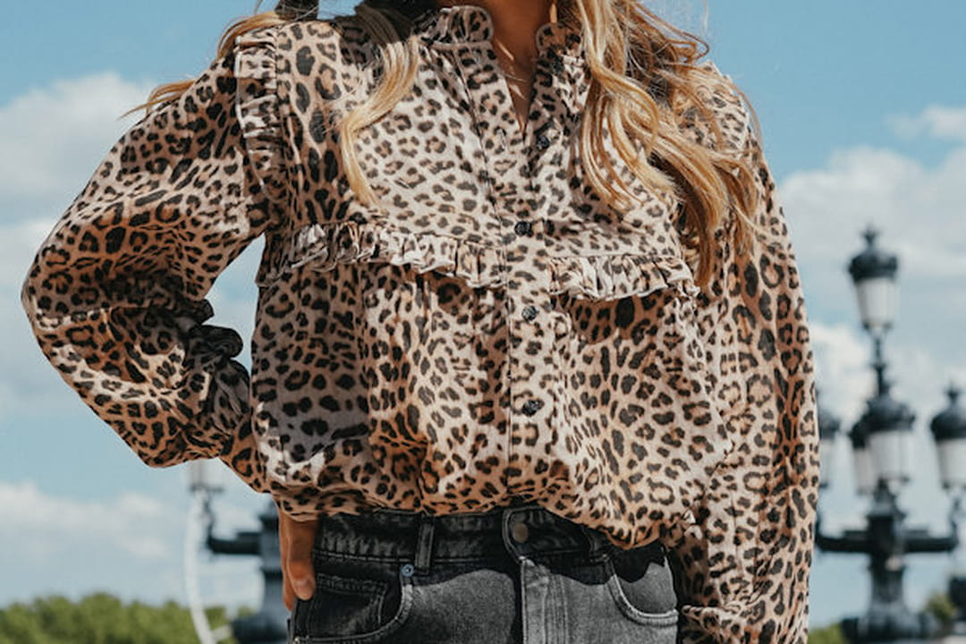 Chemise léopard
