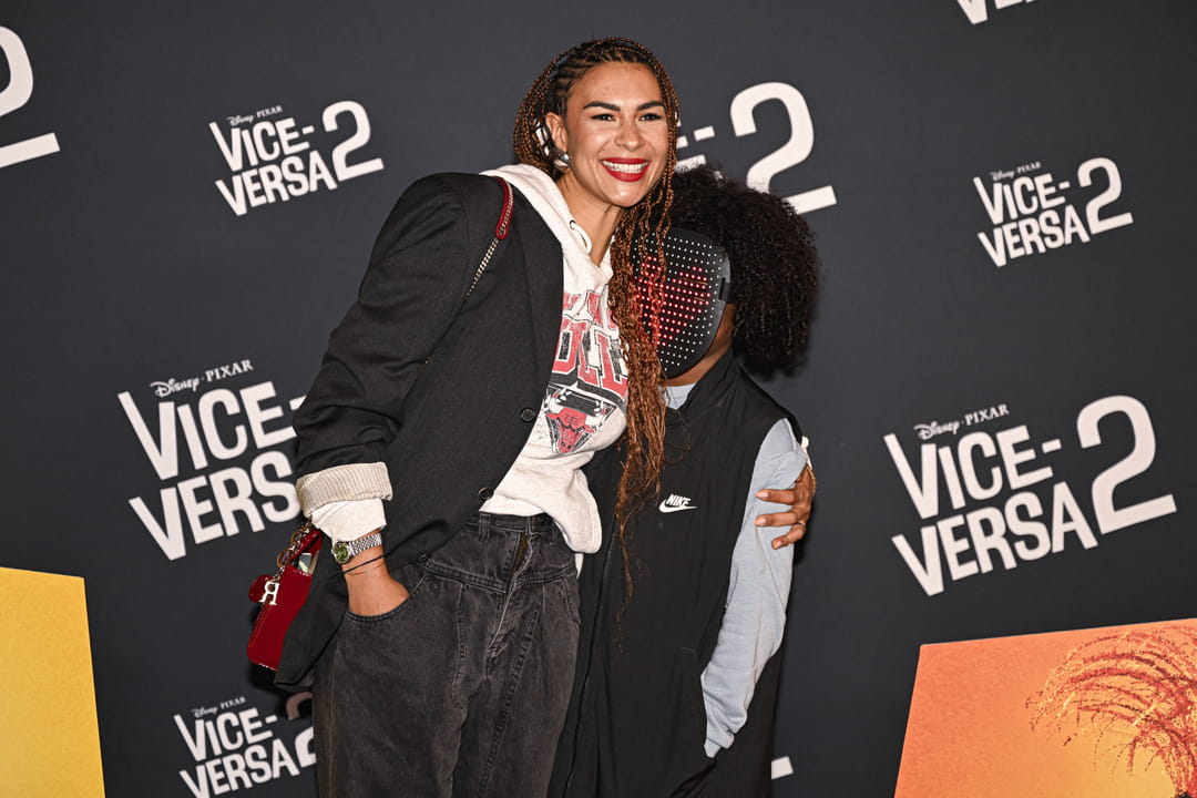 La femme de Black M, Léa Djadja, pose avec leur fils : avant-première ...