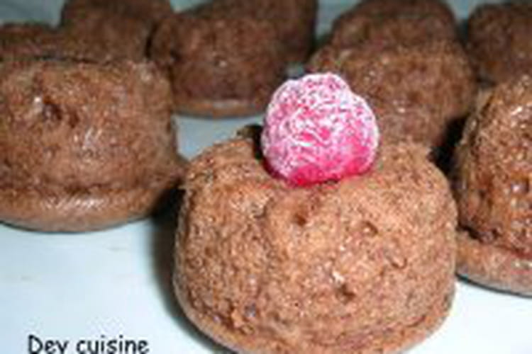 Recette de Mini moelleux au chocolat