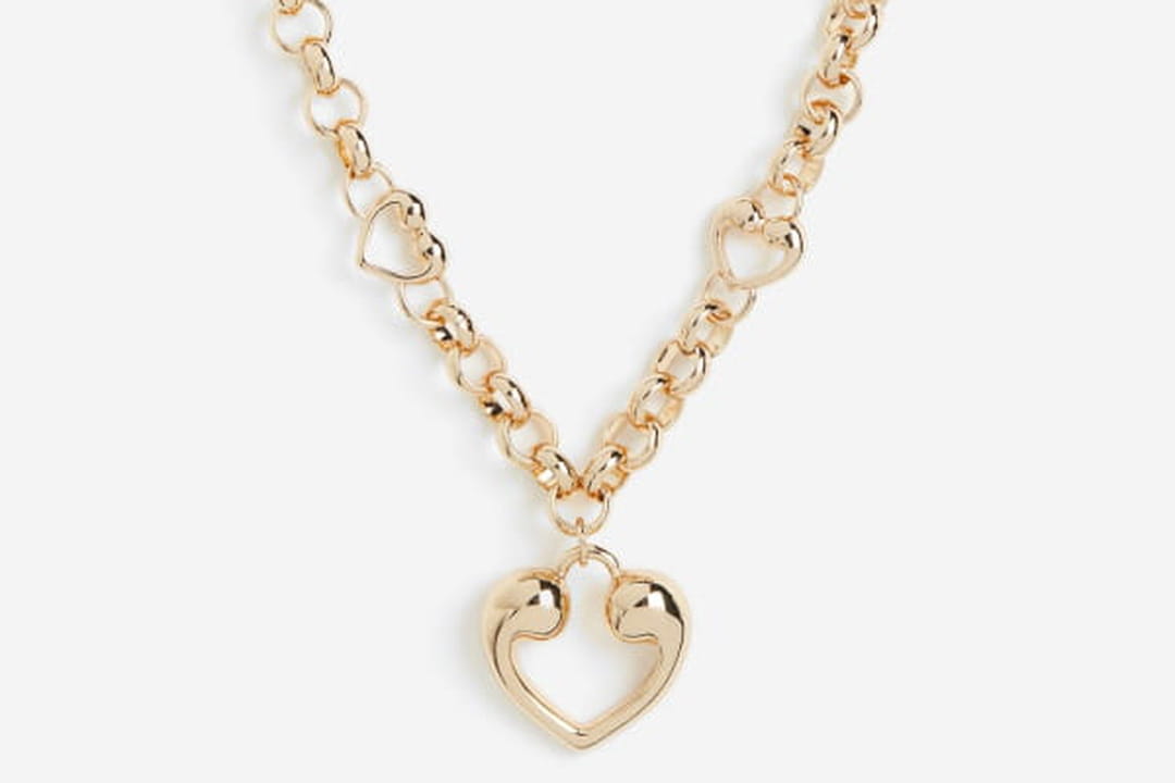 Collier avec pendentif cœur