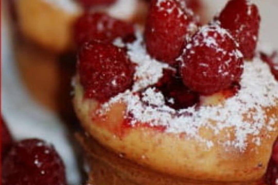 Muffins aux framboises