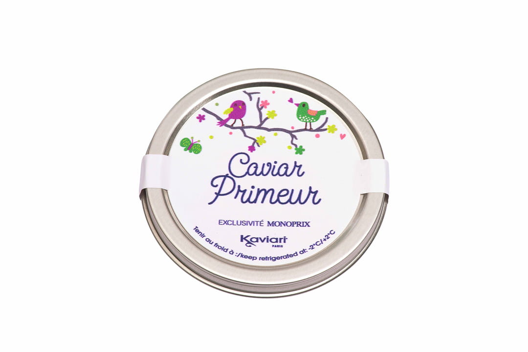 Caviar Primeur de Kaviari chez Monoprix