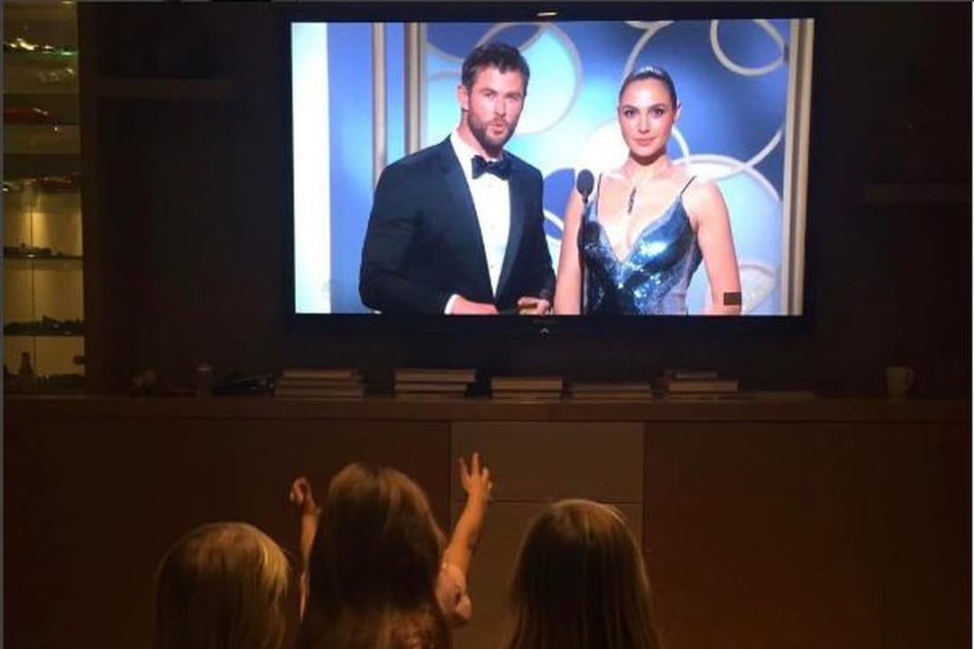 Chris Hemsworth, acclamé par ses enfants