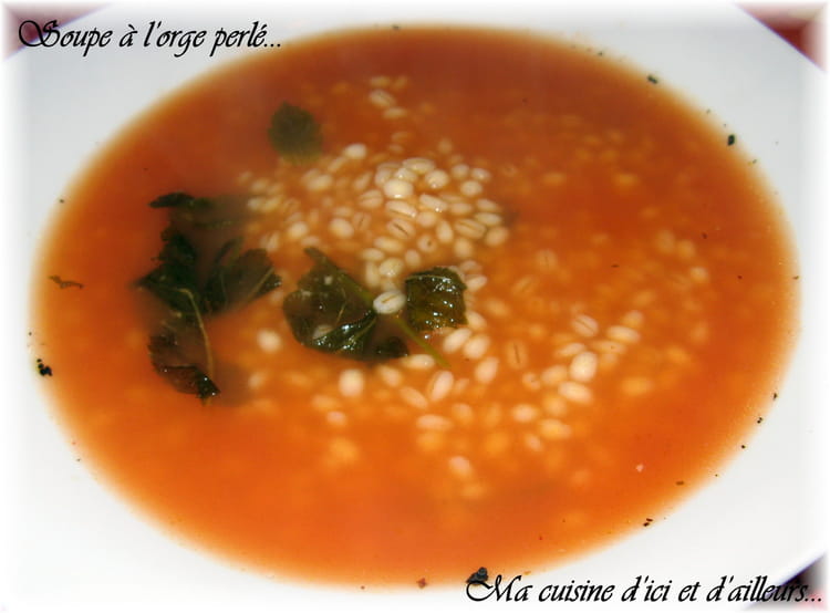 Recette de Soppa tal-barley