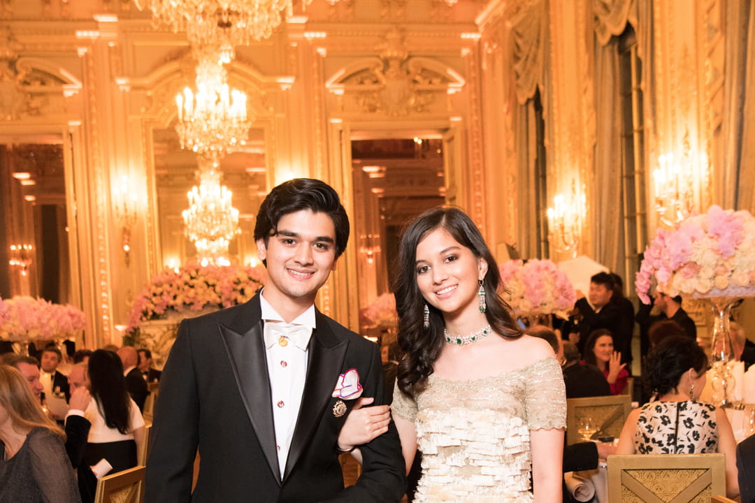 SA Princesse Ananya Raje Scindia de Gwalior et son cavalier SA Yuvraj ...