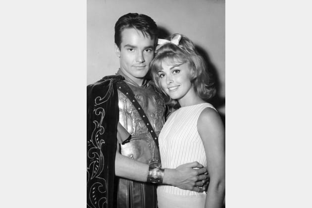 Sharon Tate et Philippe Forquet, fiancés en 1963