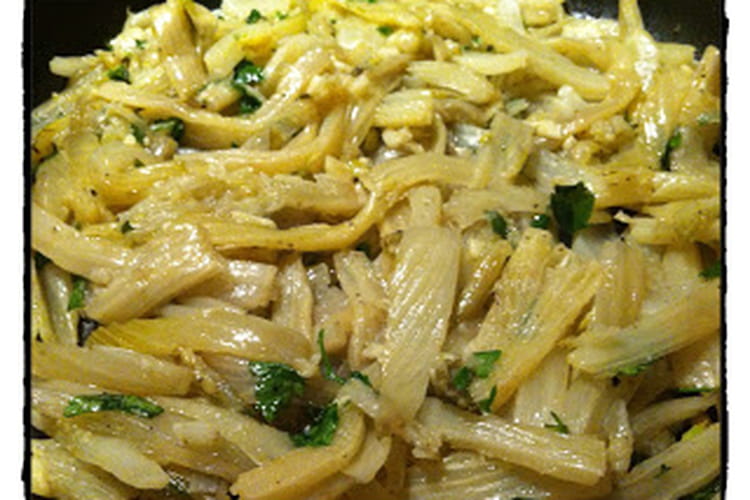 Recette de Blettes à l'ail et au persil