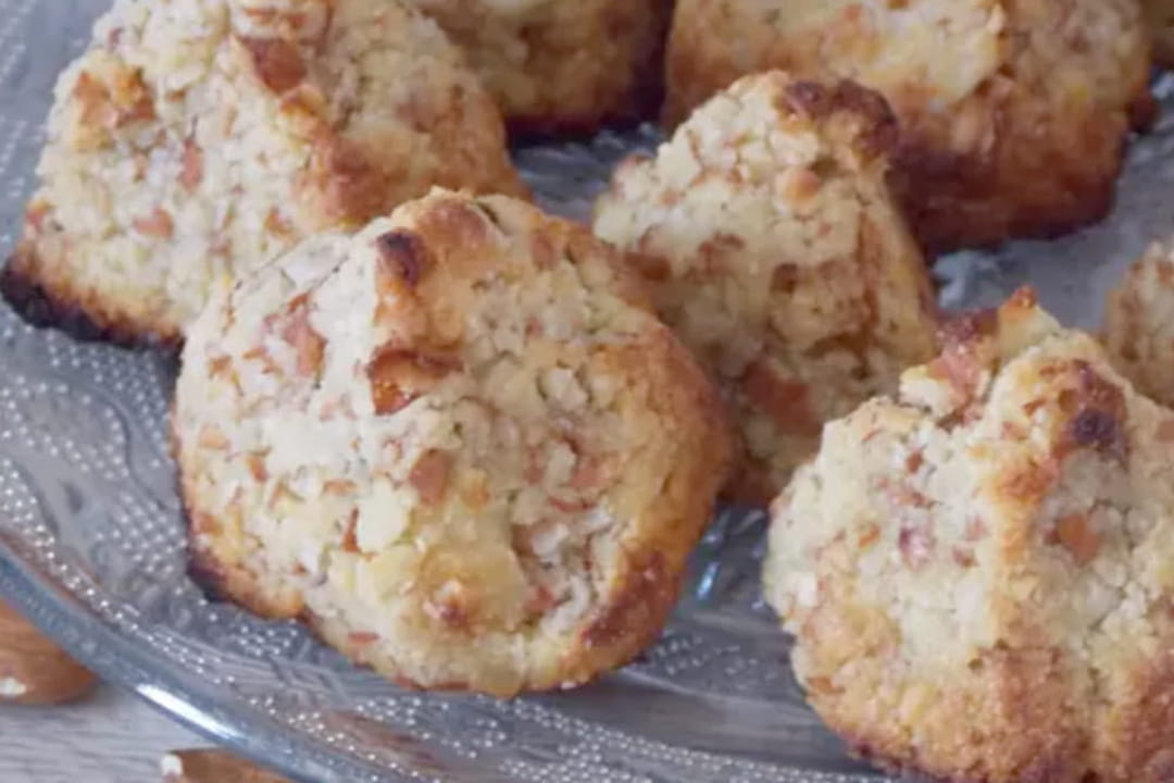 Rocher à l'okara d'amande, healthy sans sucre, sans gluten