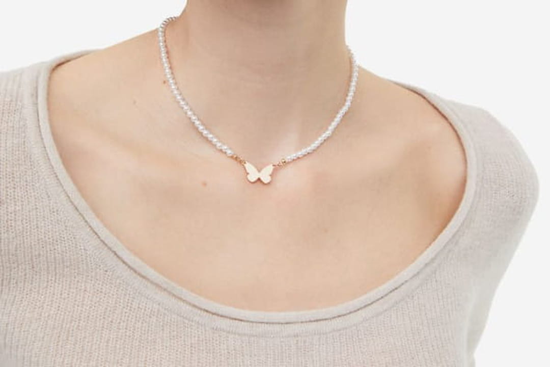 Collier papillon
