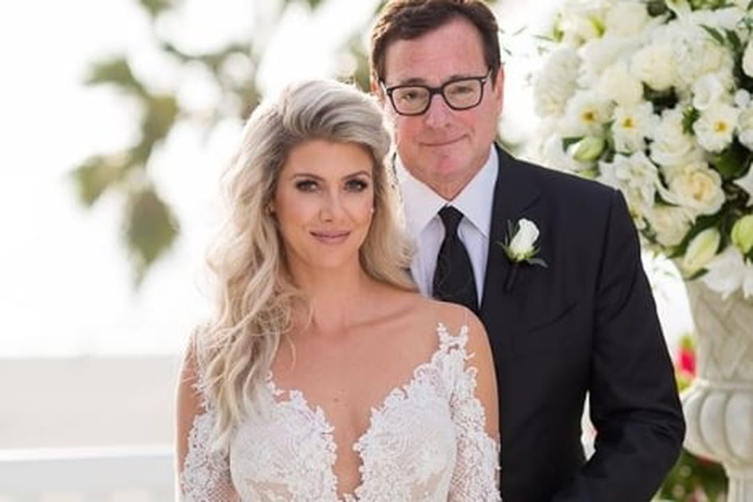Bob Saget et Kelly Rizo, une robe Pronovias