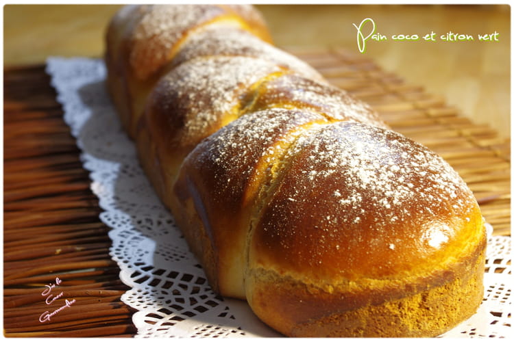 Recette de Pain coco et citron vert