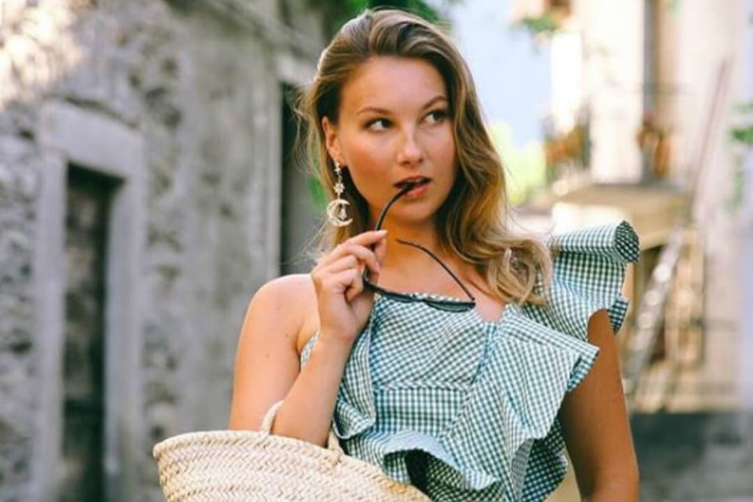 Angelica, top structuré