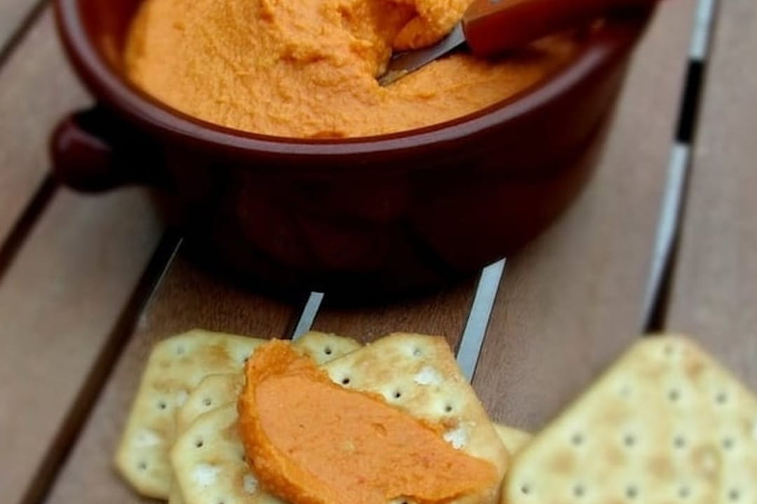 Houmous aux poivrons rouges