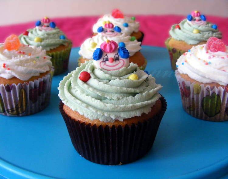 Recette de Cupcakes enfantins