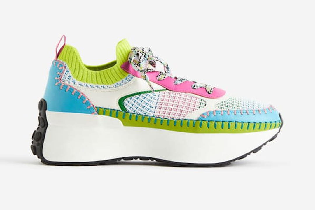 Baskets à semelles épaisses