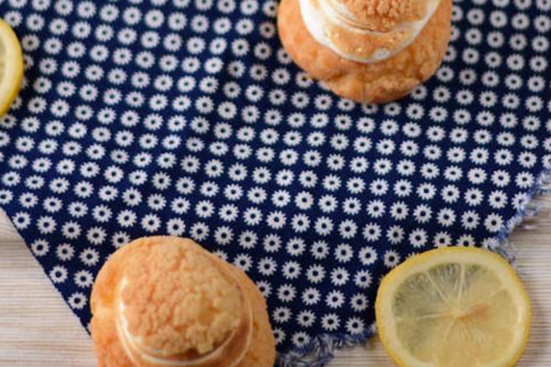 Chou façon tarte au citron meringuée