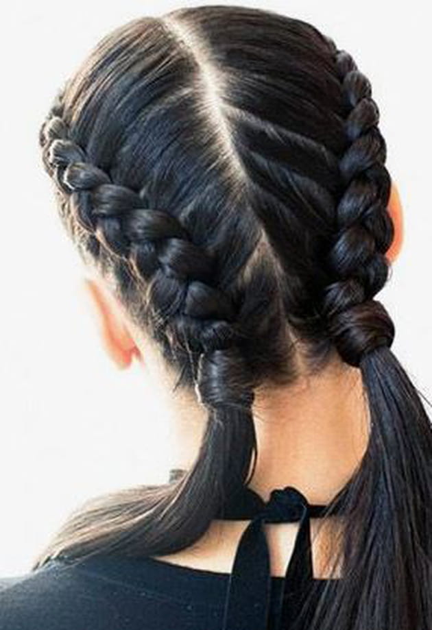 Les tresses collées