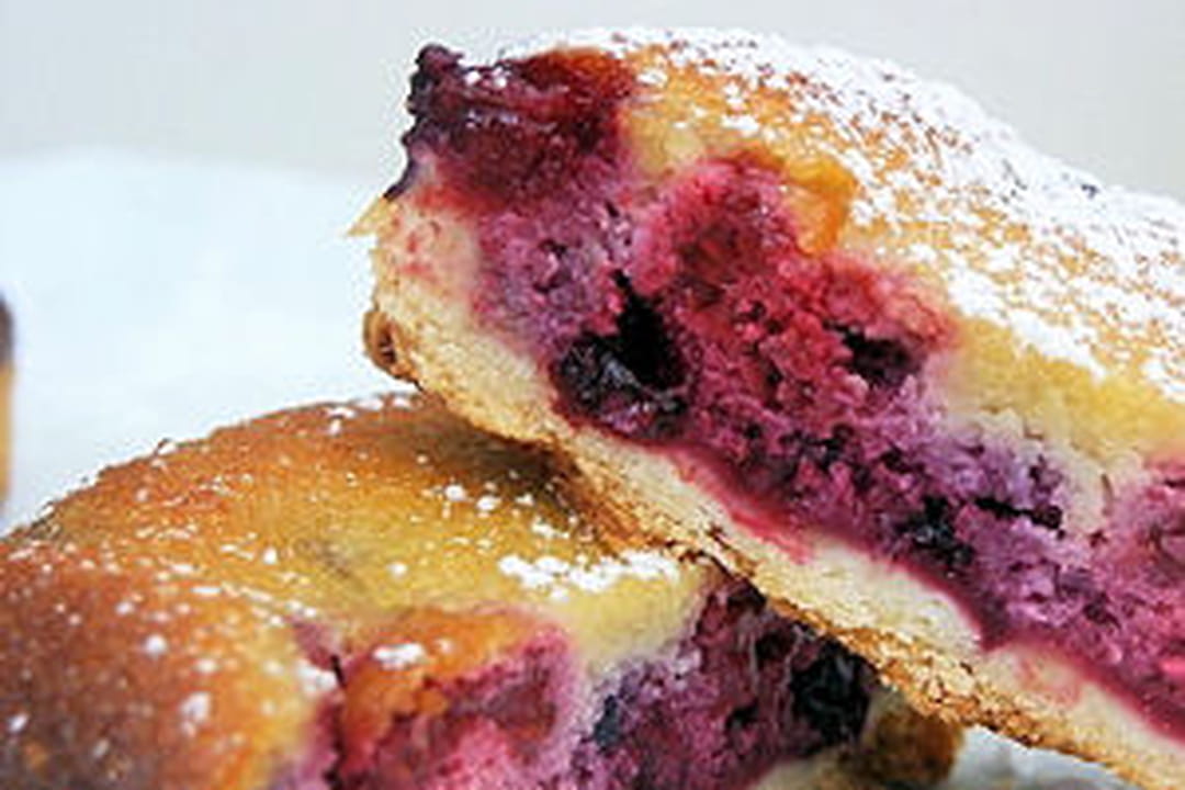 Tourte aux fruits rouges