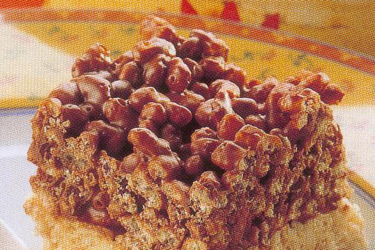 Recette de Rochers de riz soufflé au chocolat