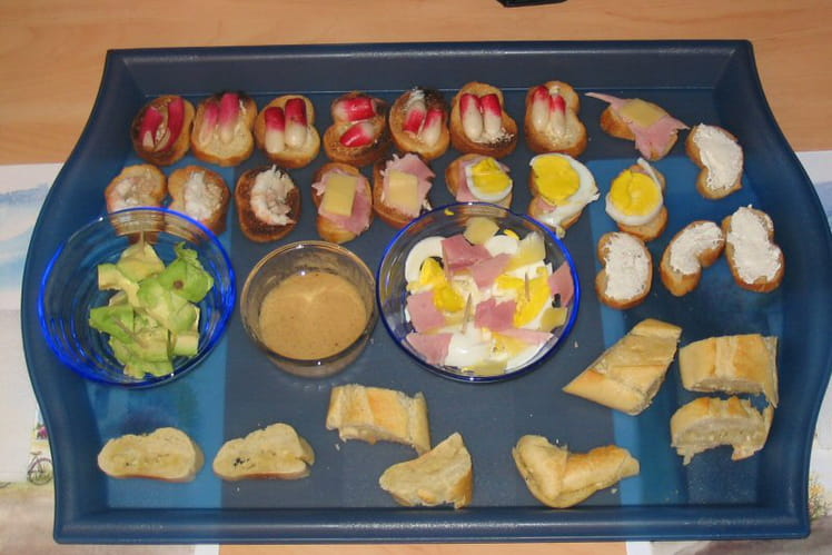 Recette de Plateau télé