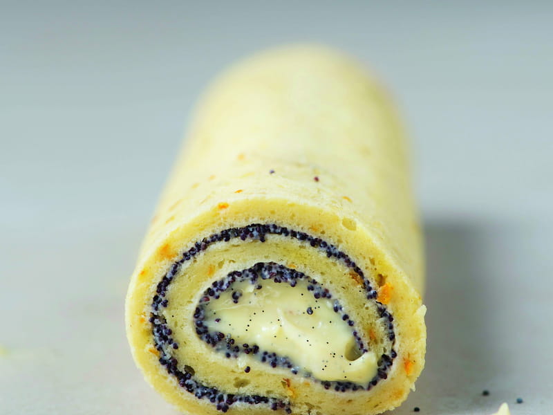 Recette de Roulé pour mon chou, vanille-pavot