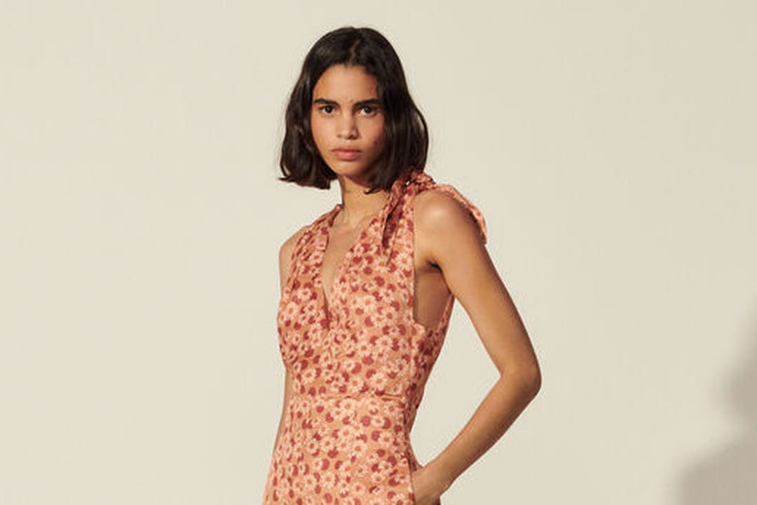 Combi-pantalon imprimée de Sandro