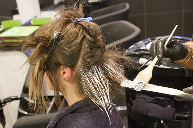 La coloration des cheveux