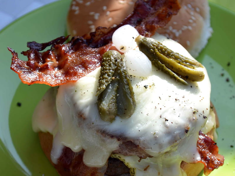 Recette de Hamburger raclette