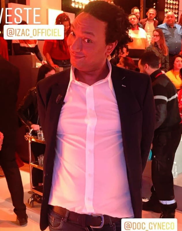 Doc Gyneco en forme sur le plateau de TPMP