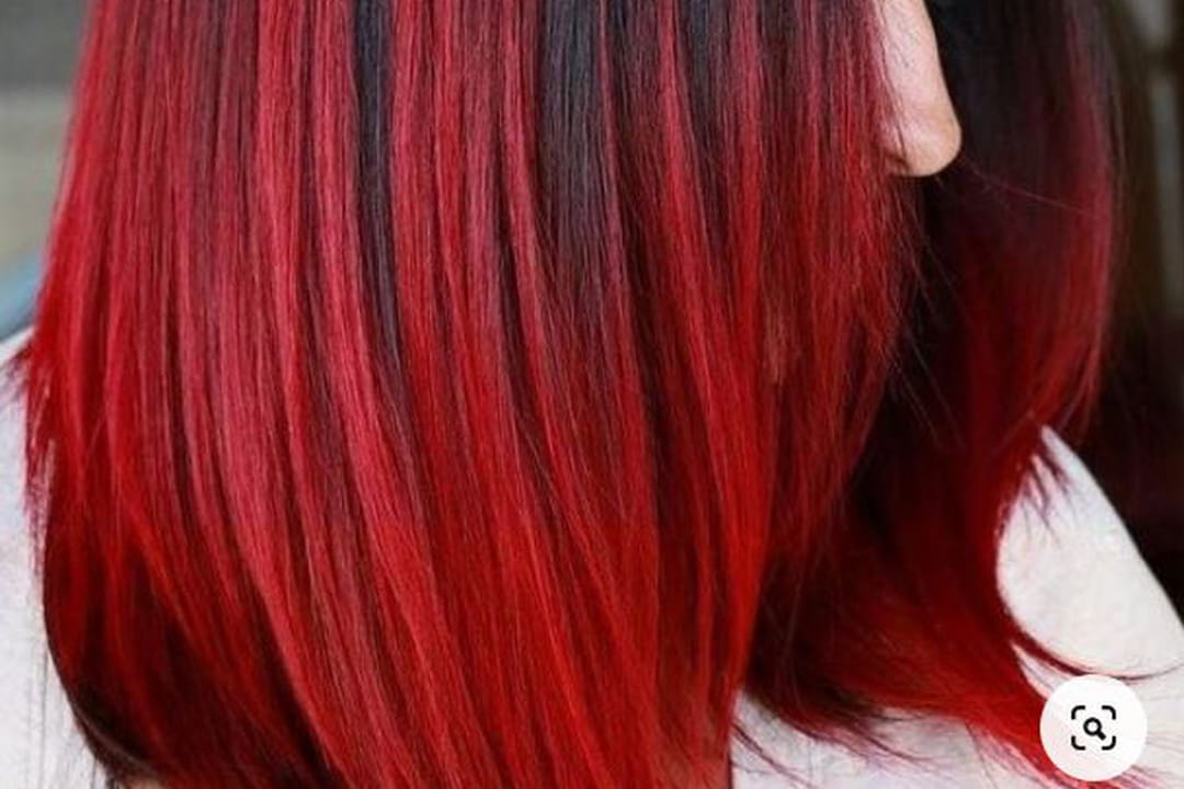 Ombre hair rouge