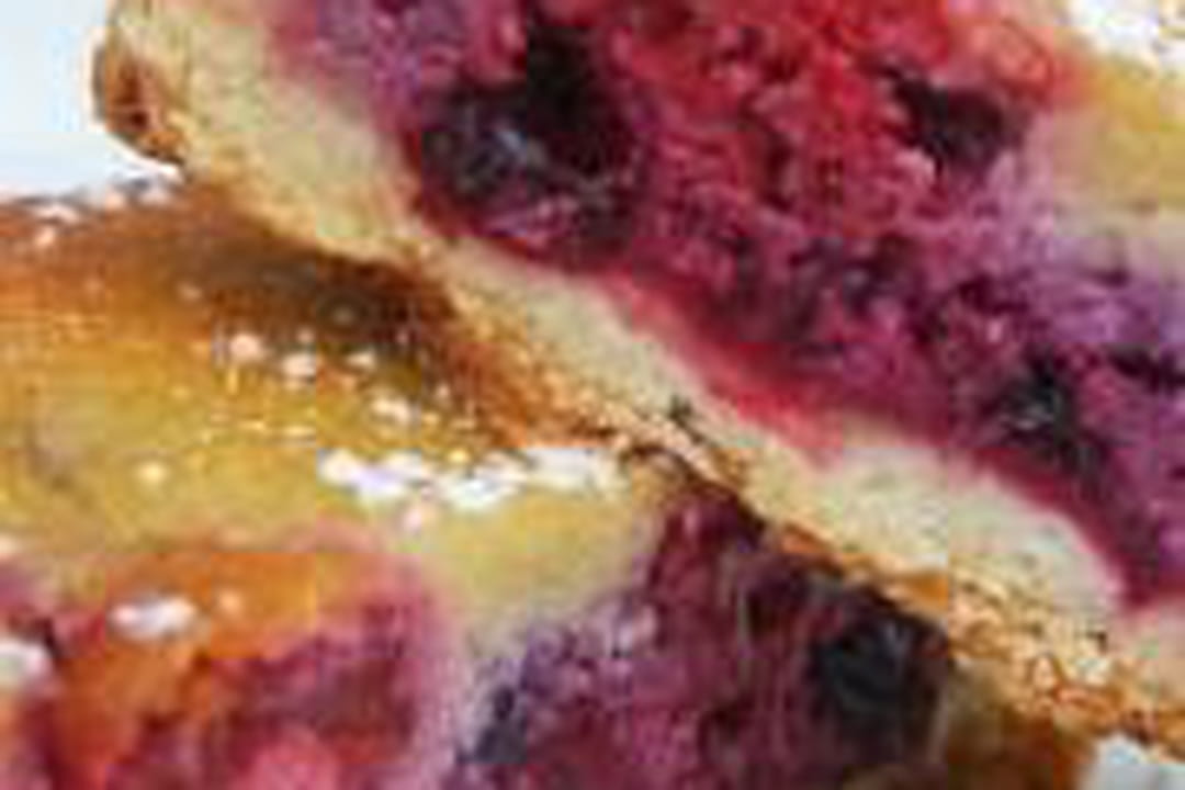 Tourte aux fruits rouges