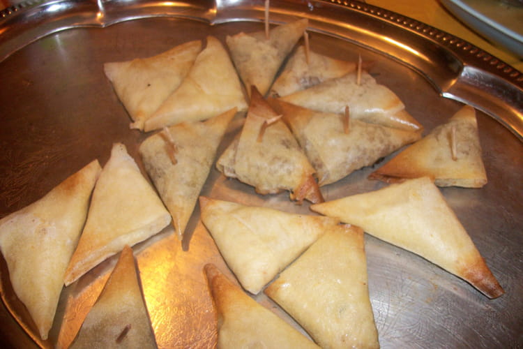 Recette de Samoussas au saumon