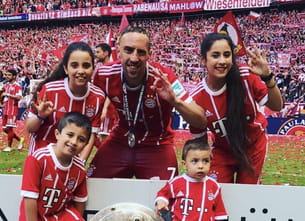 Franck Ribéry, papa de 5 enfants