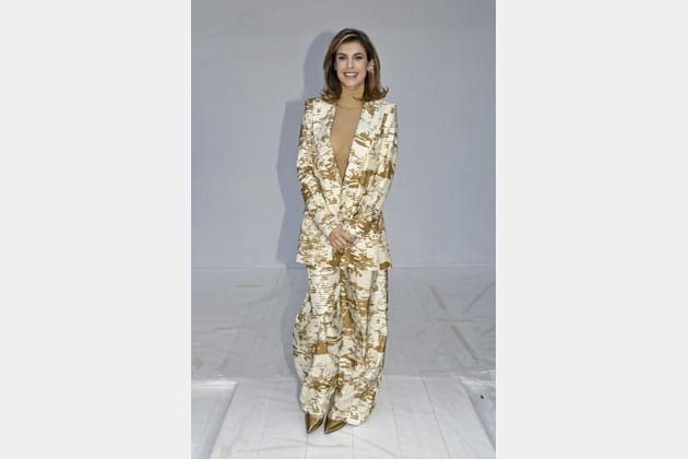 Elisabetta Canalis au défilé Max Mara