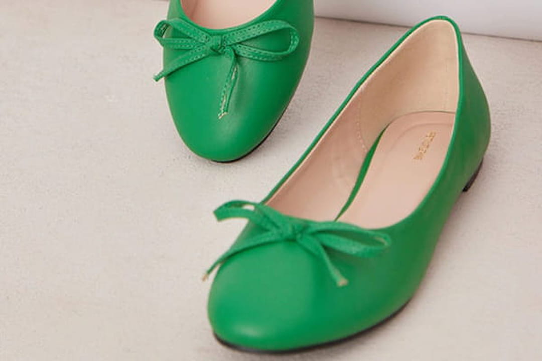 Ballerines vertes
