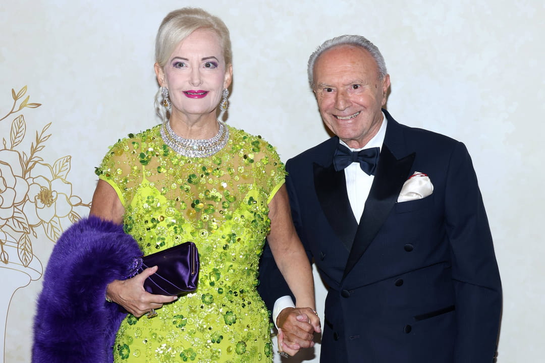 Bal du Centenaire à Monaco : la marquise Roberta Gilardi et son mari ...