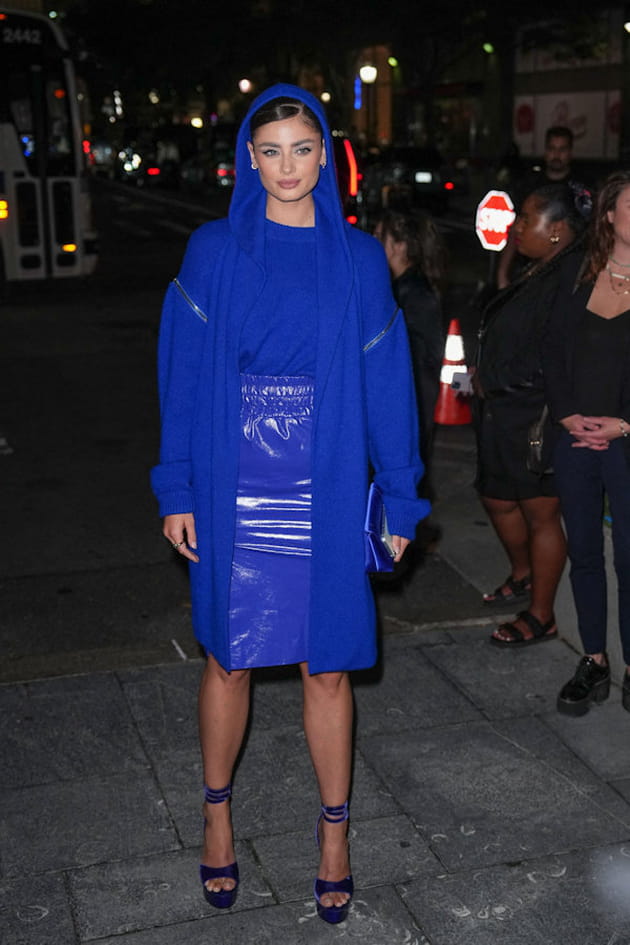 Taylor Hill au défilé Tom Ford