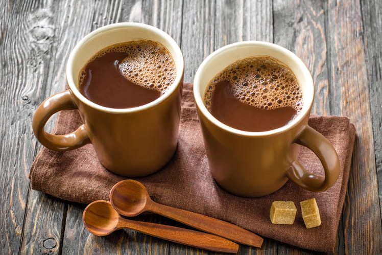Chocolat chaud au cacao Van Houten