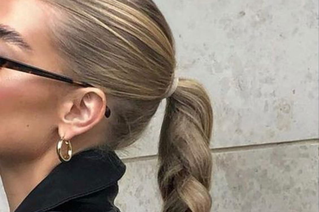 La queue de cheval tressée