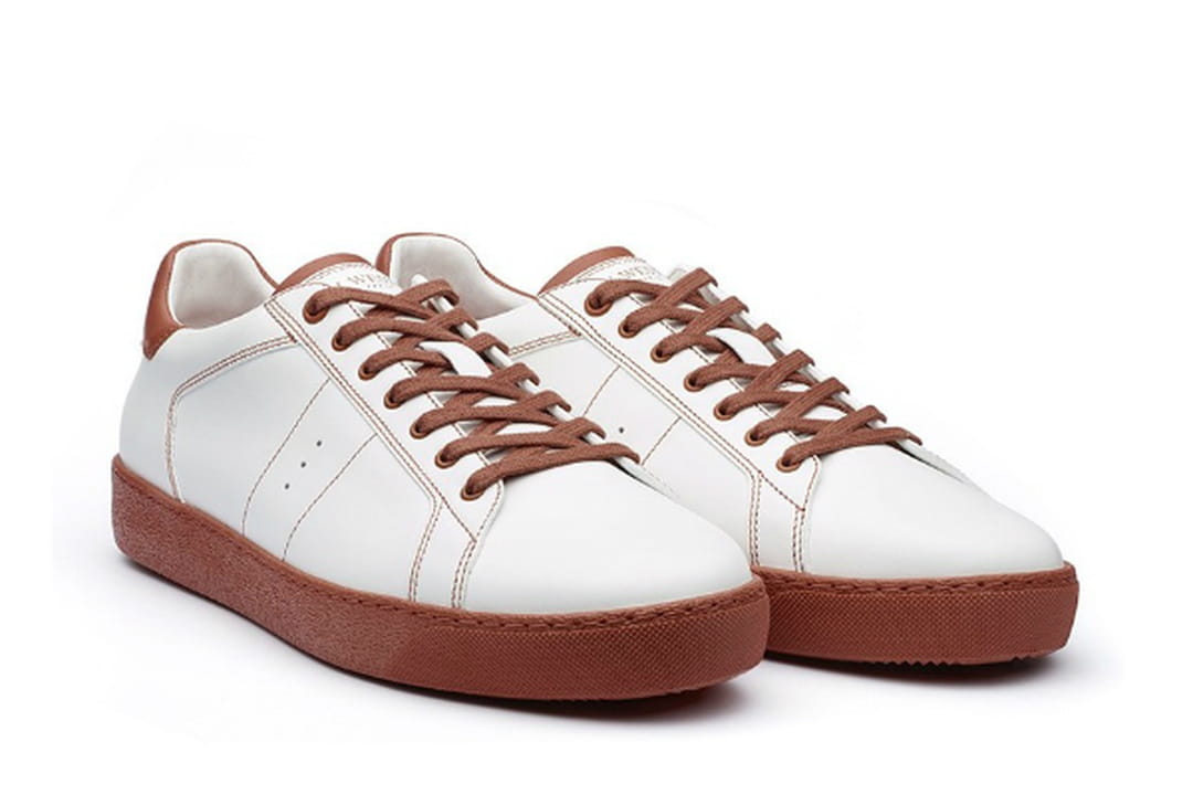 Baskets bicolores de J.M. Weston X Roland Garros