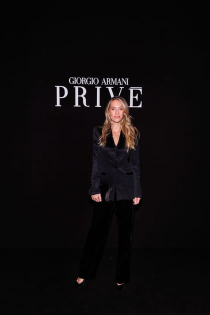Dylan Penn au défilé Giorgio Armani Privé