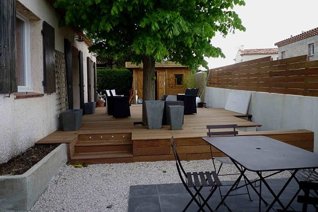 Les terrasses ont été installées