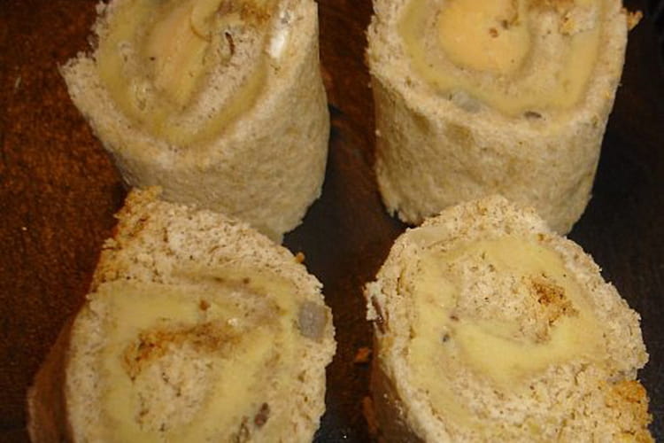 Recette de Toasts roulés foie gras et figues