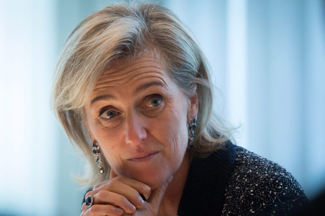 Astrid de Belgique suite à sa visite de la société Ballard Power Systems