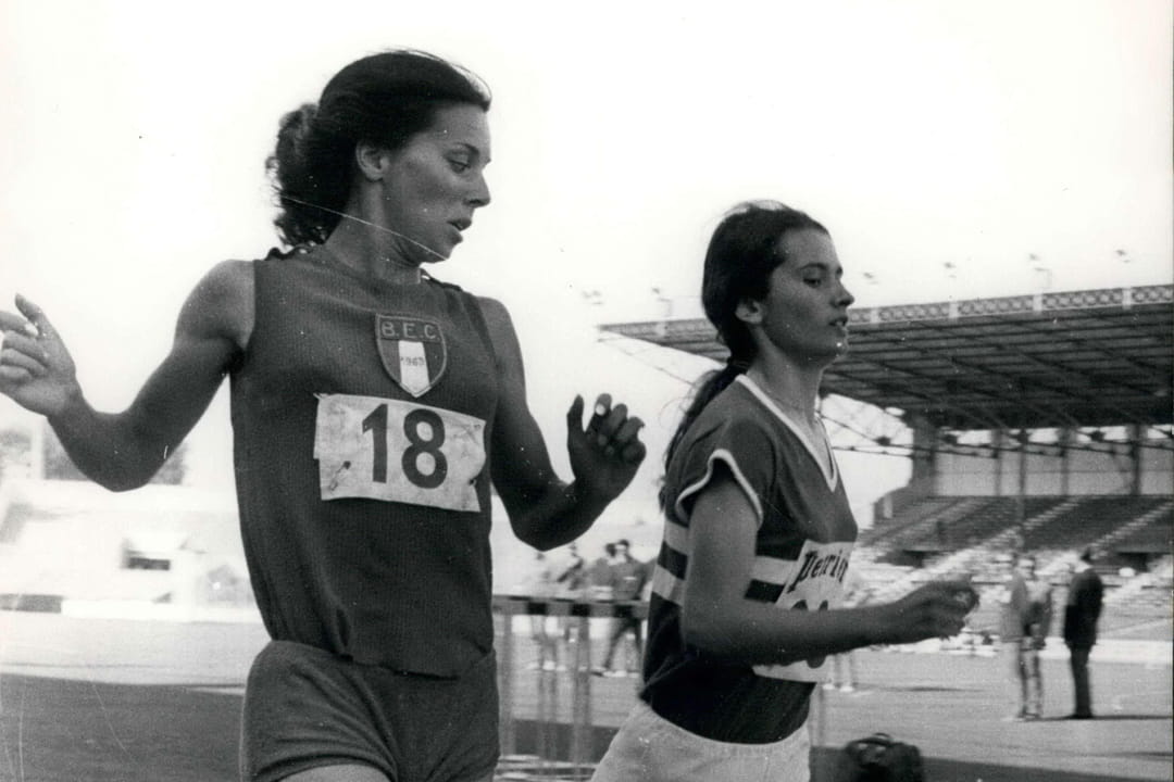 L'athlète Colette Besson en 1970