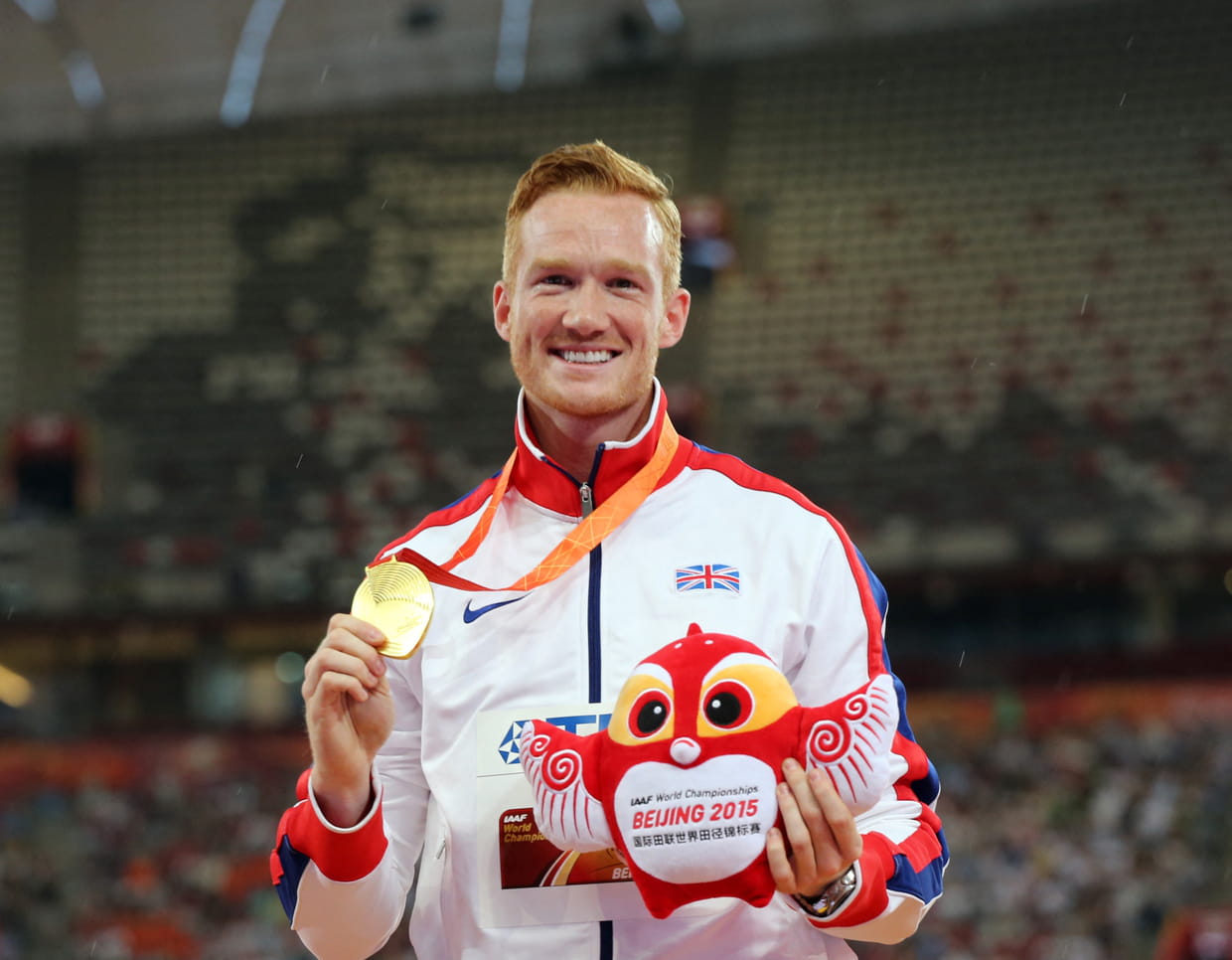 L'athlète Greg Rutherford