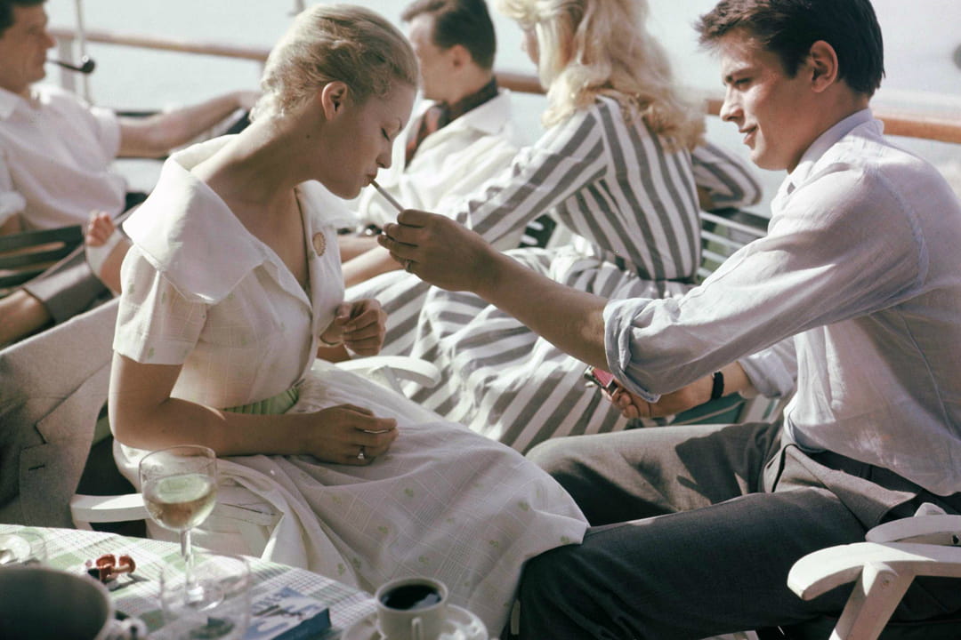 Pause clope au soleil