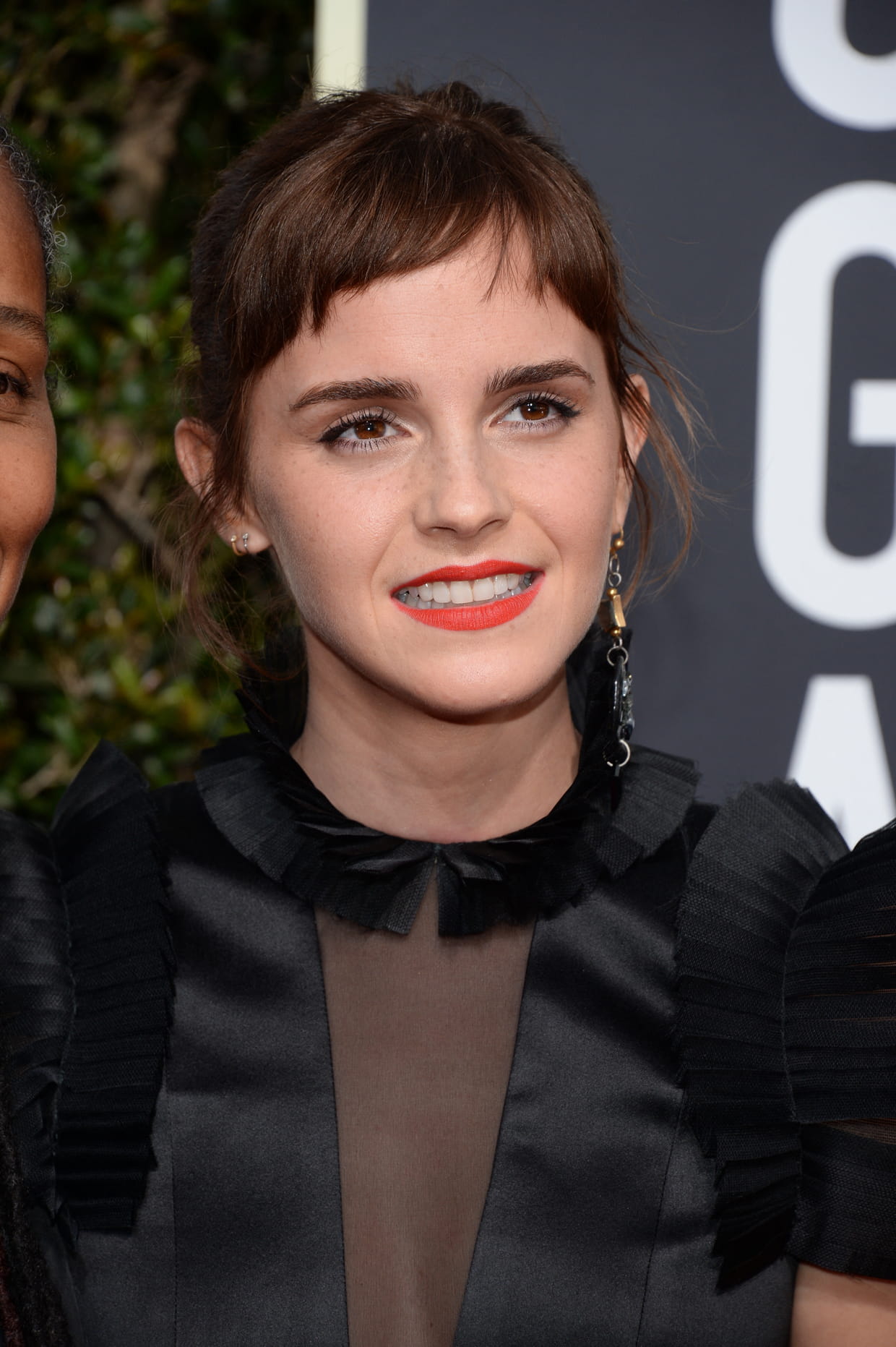 La frange mini d'Emma Watson
